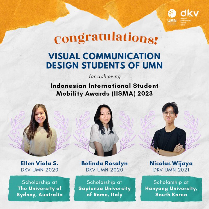 Three Talented Visual Communication Design of Universitas Multimedia ...